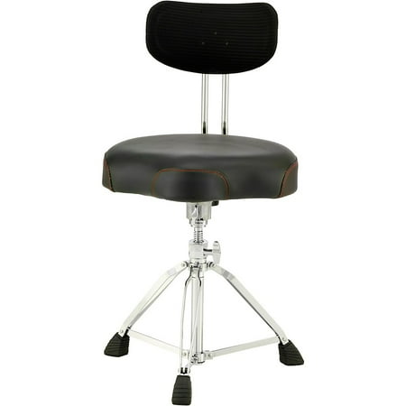 Pearl® Roadster Drum Throne with Backrest – Black - Skeedog.com